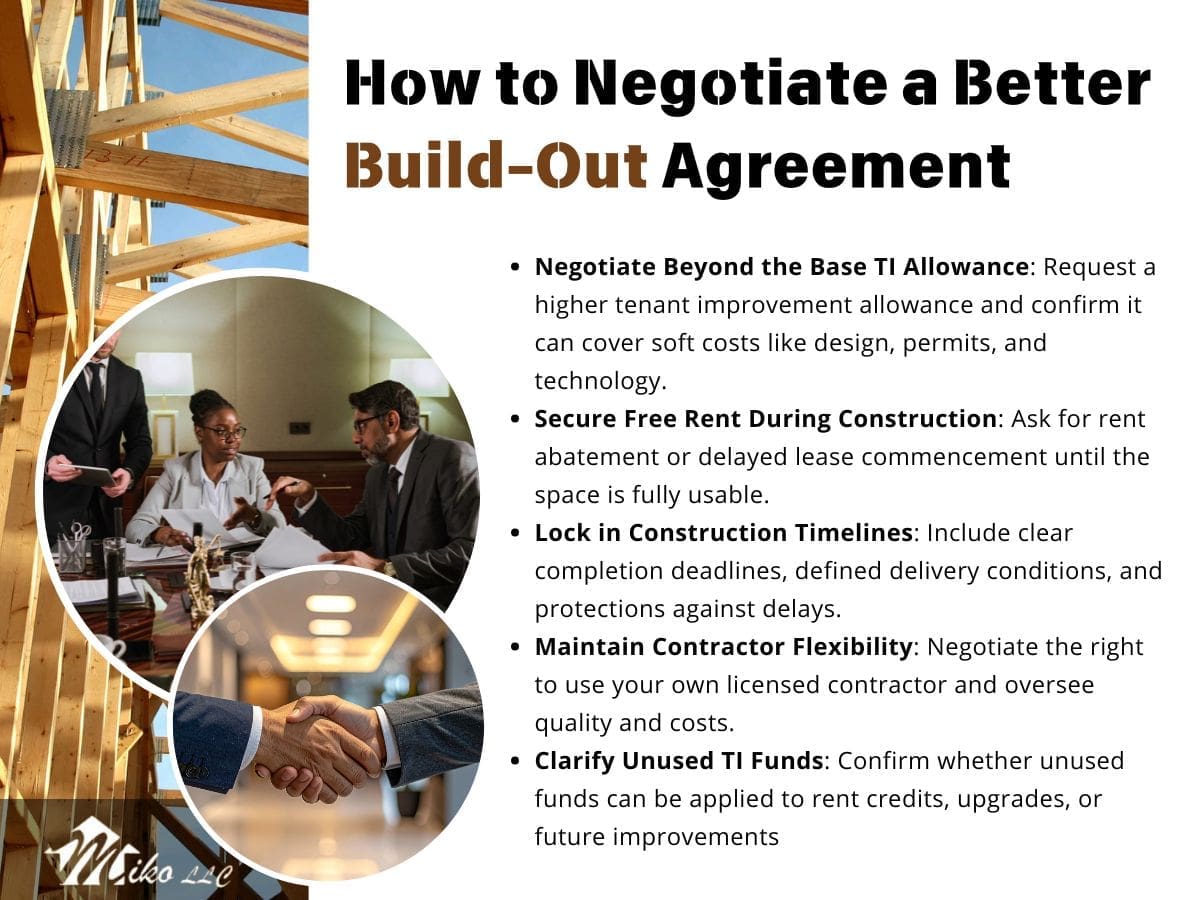 Who Pays for Full Commercial Build-Out: Landlord or Tenant? - Miko LLC
